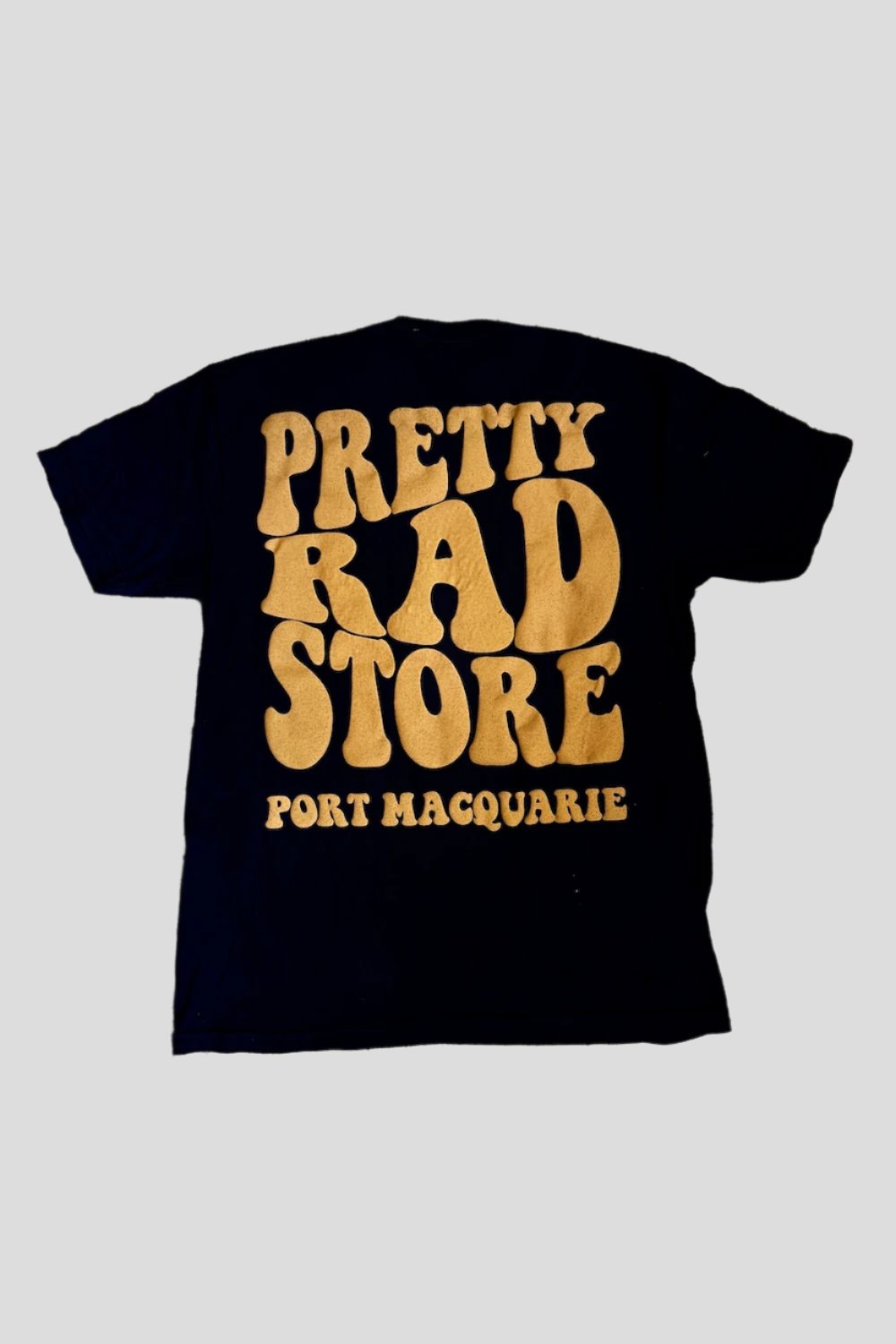 PRS BUBBLE TEE - PUFF BLACK/BROWN – Pretty Rad Store