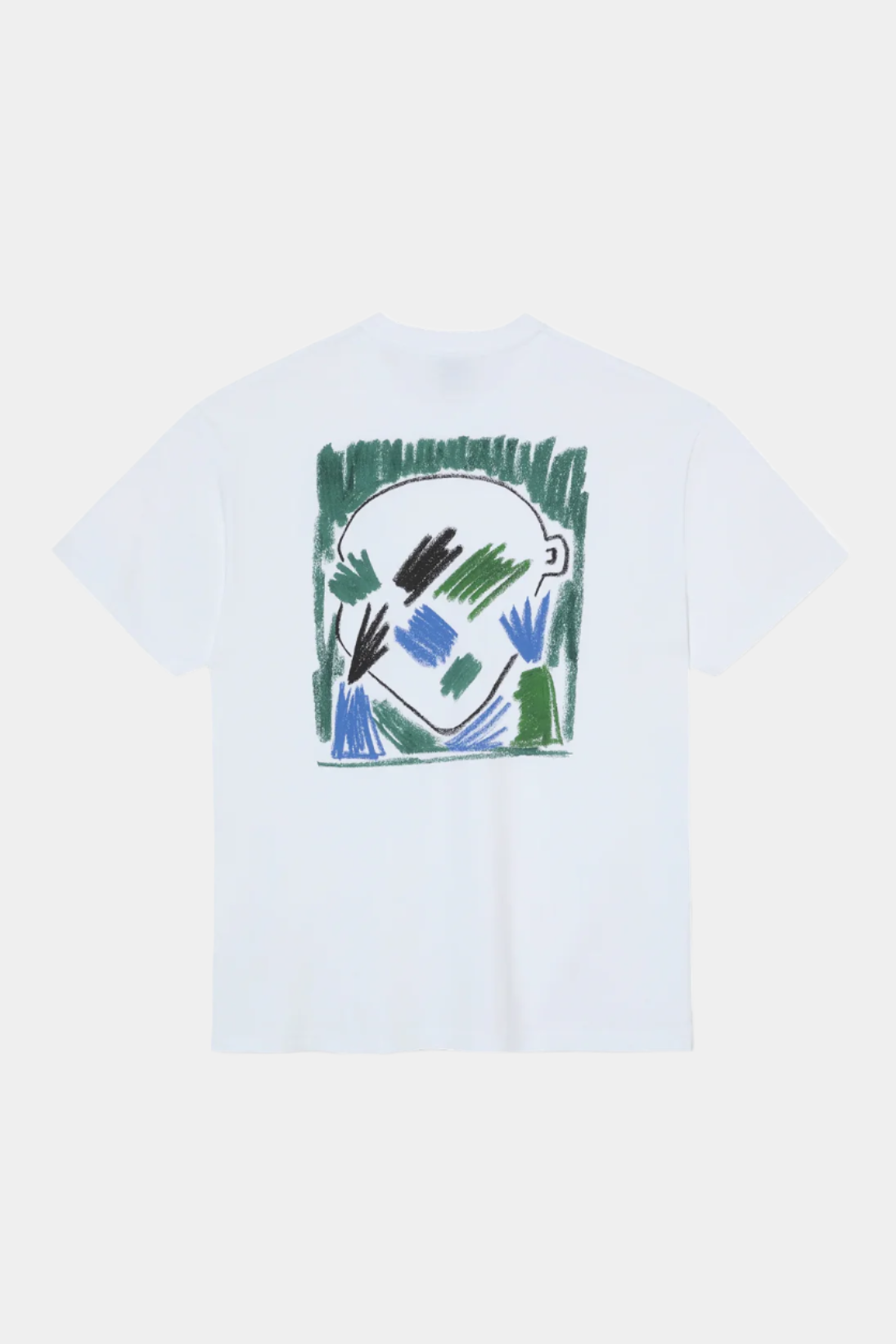 POLAR SKATE PORTRAIT TEE - WHITE – Pretty Rad Store