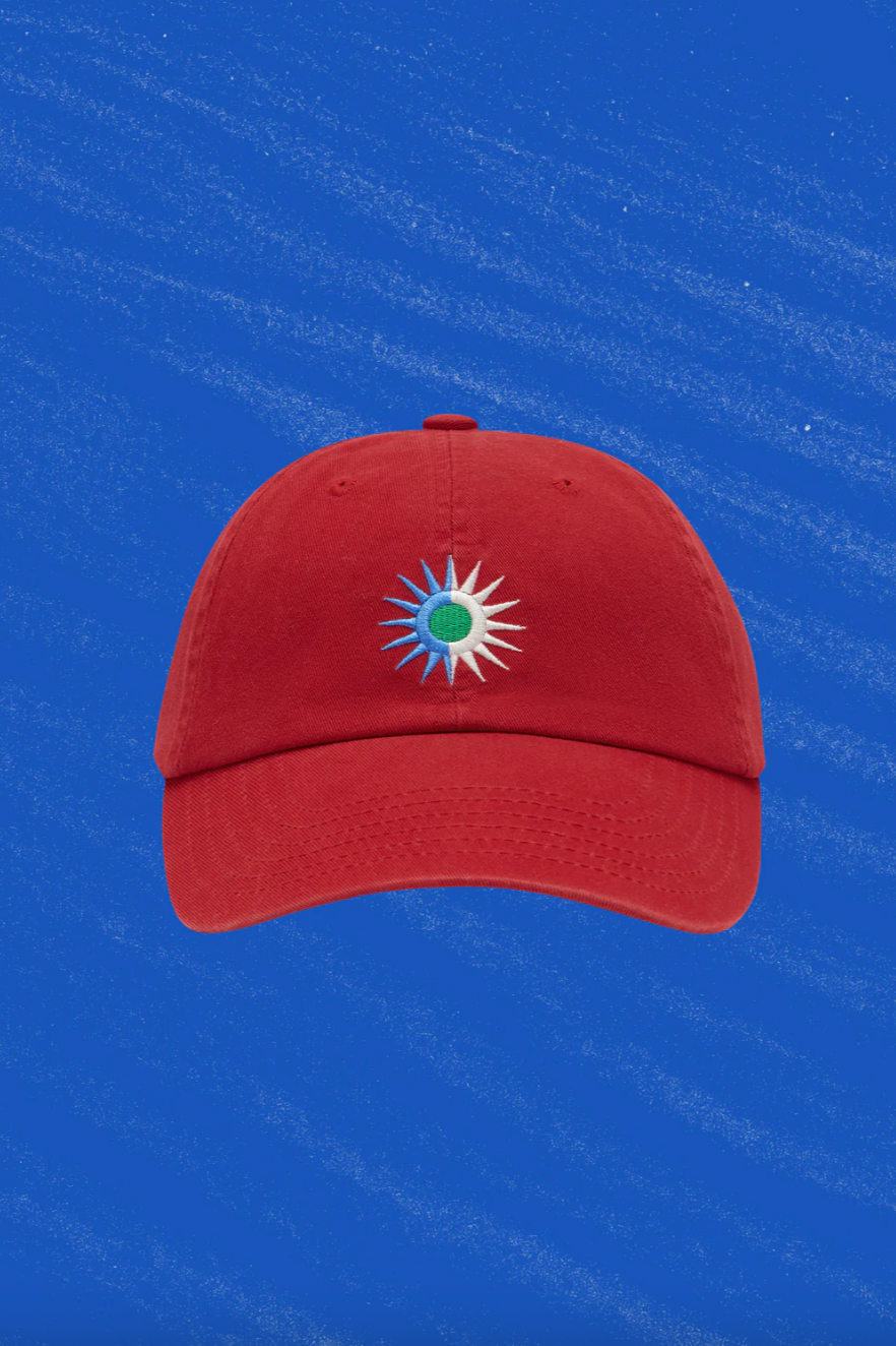 SUN RITUALS IPANEMA CAP - RED – Pretty Rad Store