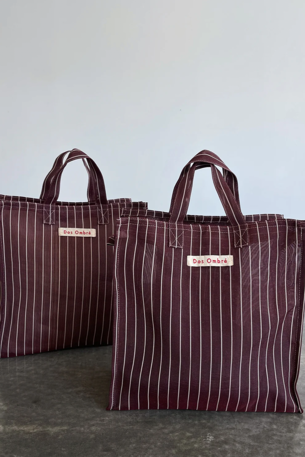 DOS OMBRE BENGALI BAG 073 - CHOCOLATE PINSTRIPE – Pretty Rad Store