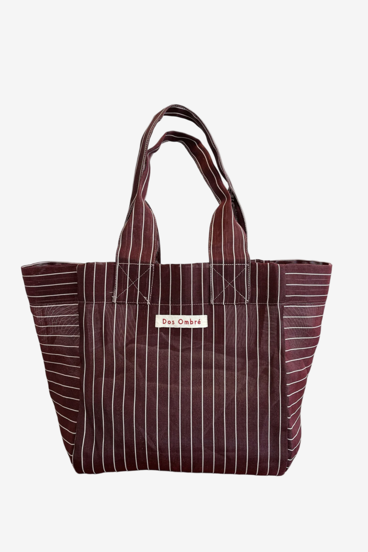 DOS OMBRE BIG BENGALI BAG 004 - CHOCOLATE PINSTRIPE – Pretty Rad Store