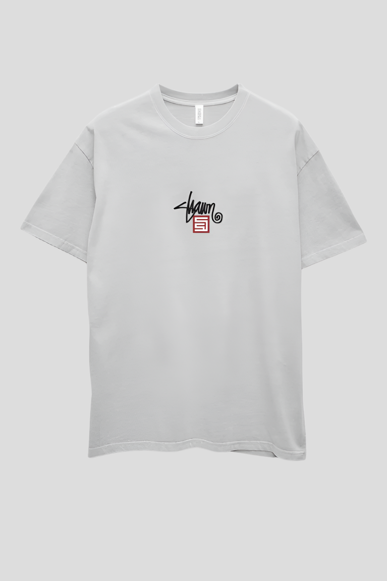 S-DOUBLE FOR THE CREW TEE - WASHED GREY – Pretty Rad Store