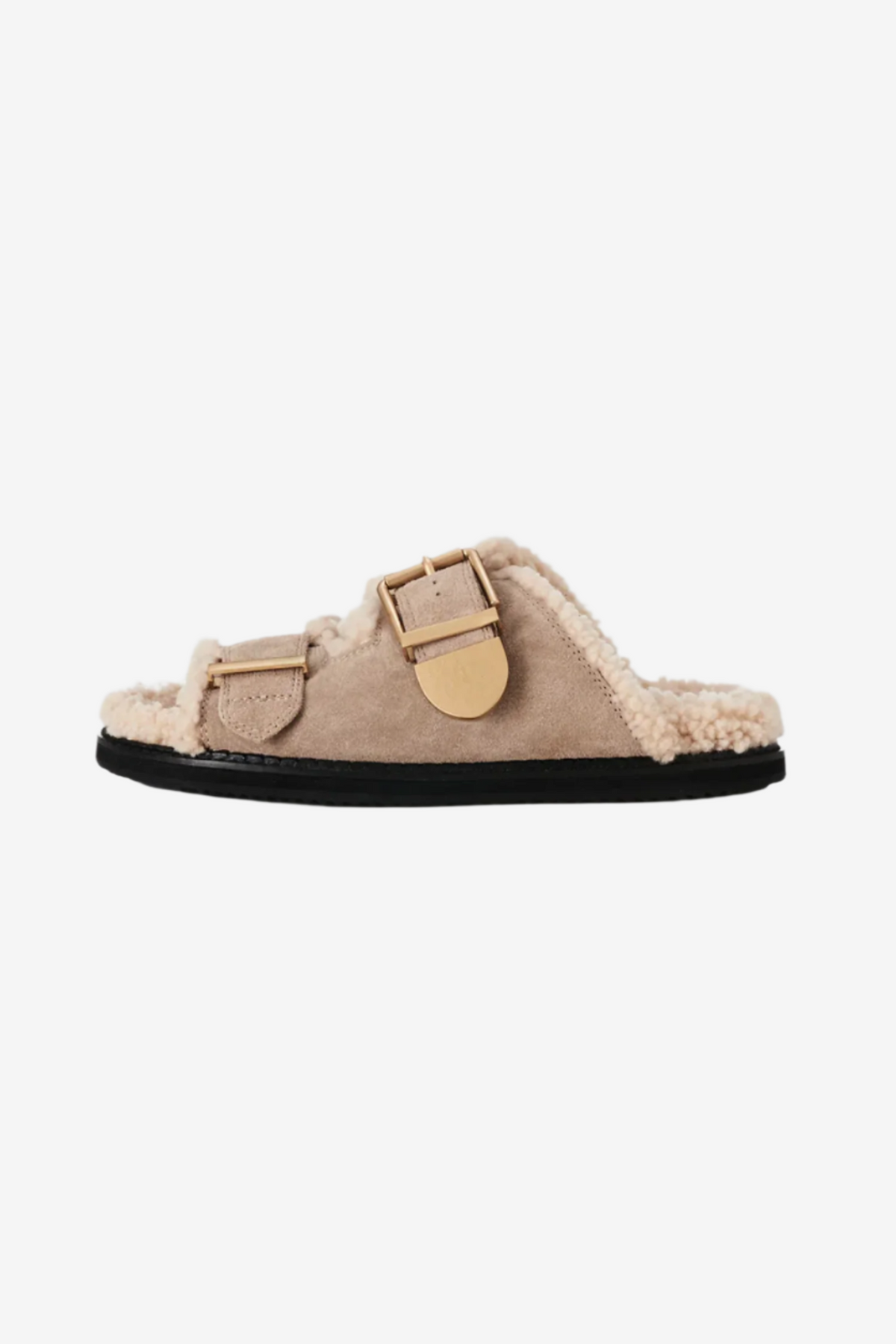 ALIAS MAE PANAMA - NATURAL LEATHER/SHEARLING – Pretty Rad Store