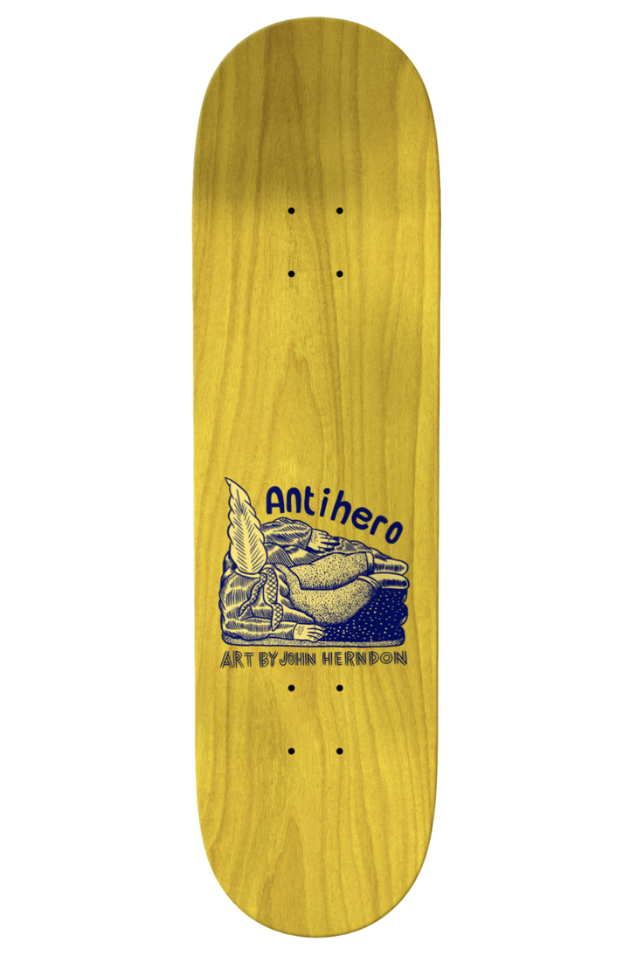 ANTIHERO DECK HUG THE PAVEMENT BA 8.75 x 32.5 - LILAC – Pretty Rad Store