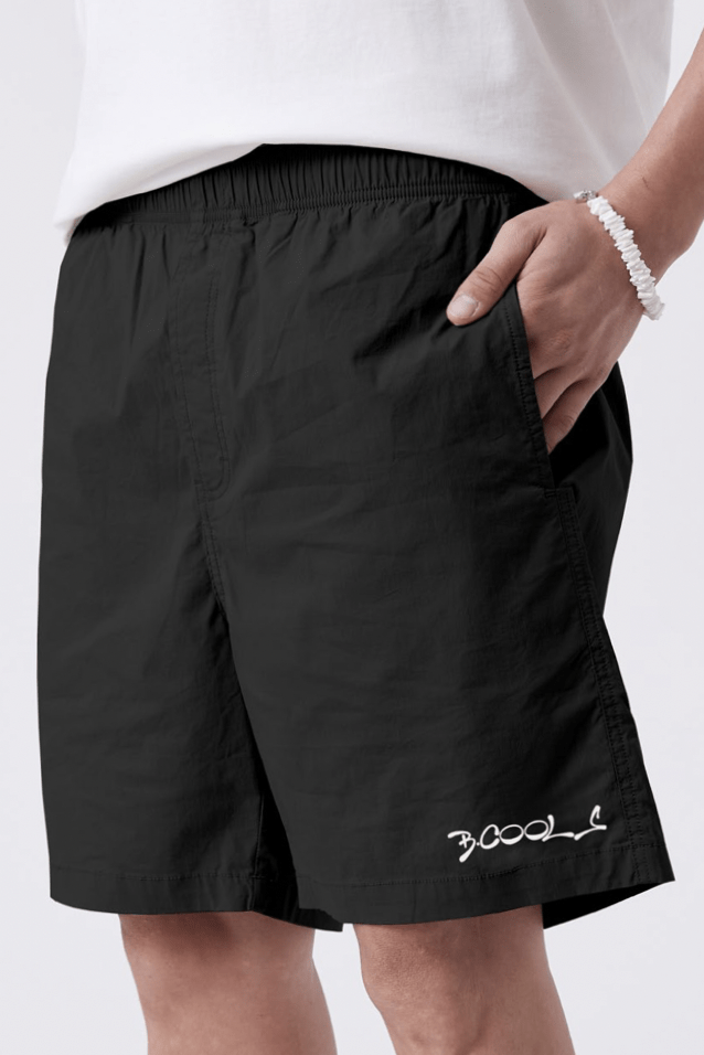 BARNEY COOLS DAY SHORT - BLACK – Pretty Rad Store