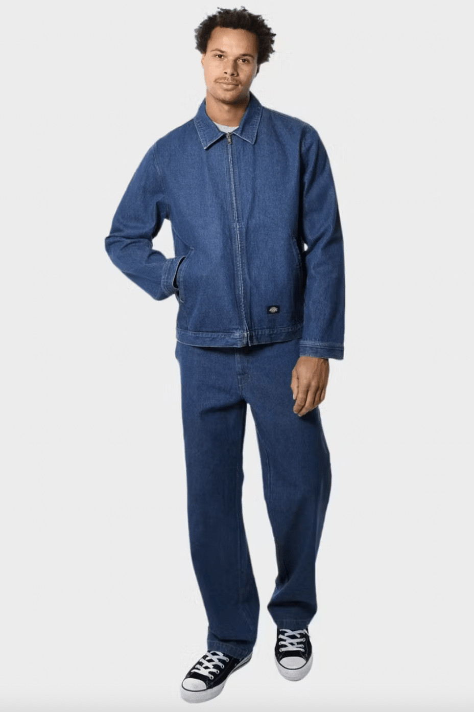 DICKIES EISENHOWER DENIM JACKET - RINSED INDIGO – Pretty Rad Store