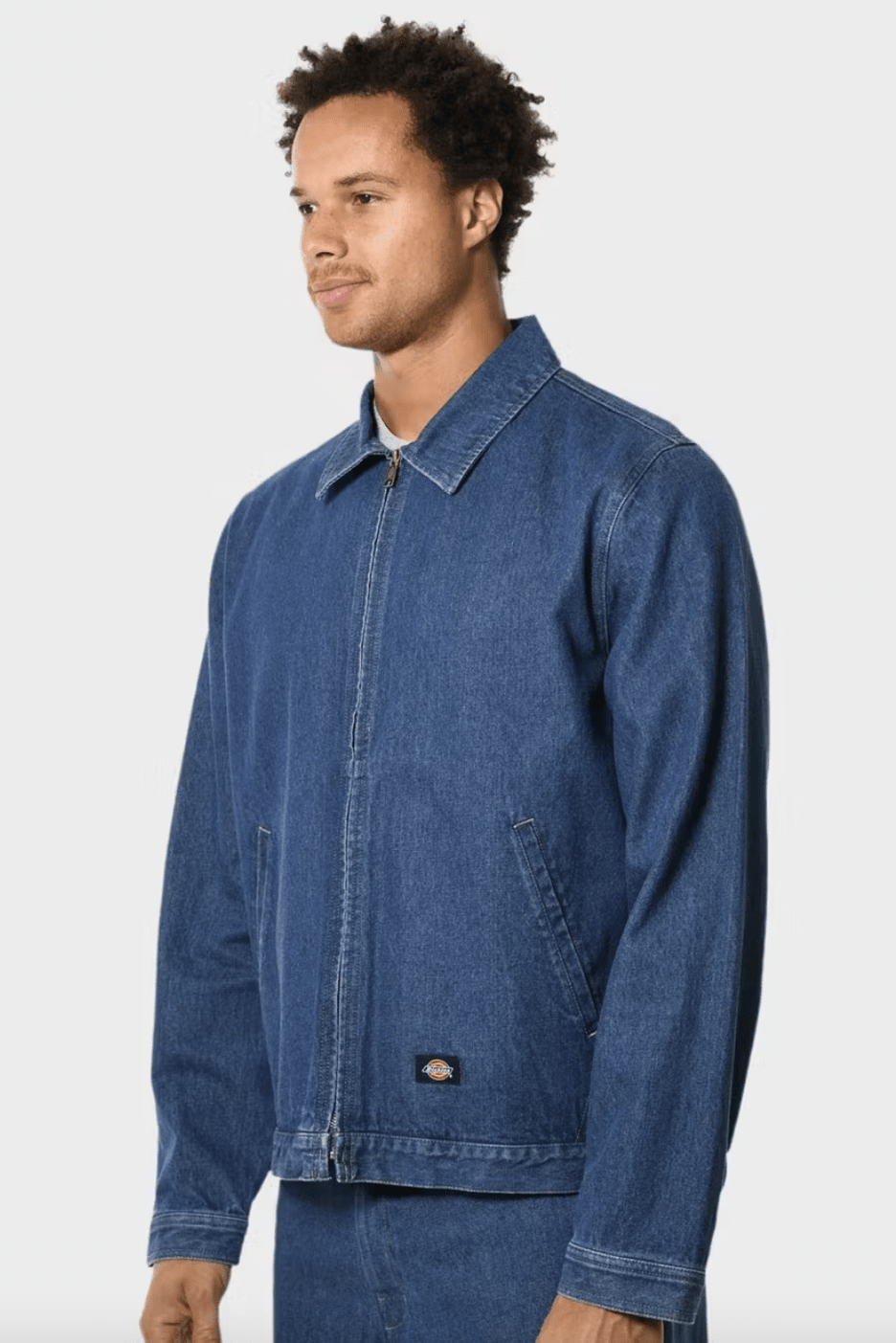 DICKIES EISENHOWER DENIM JACKET - RINSED INDIGO – Pretty Rad Store