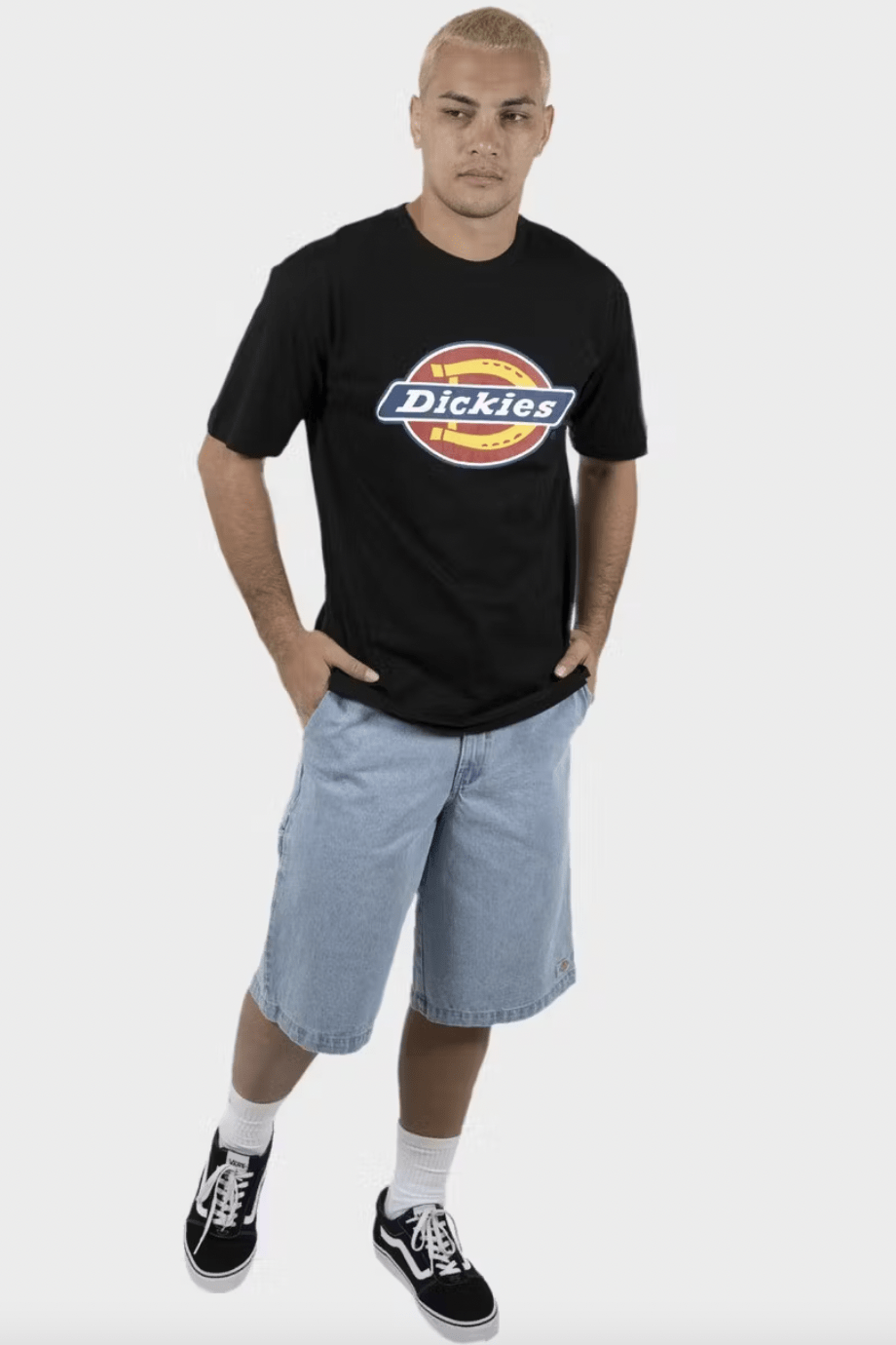 DICKIES H.S CLASSIC LOGO TEE - BLACK – Pretty Rad Store