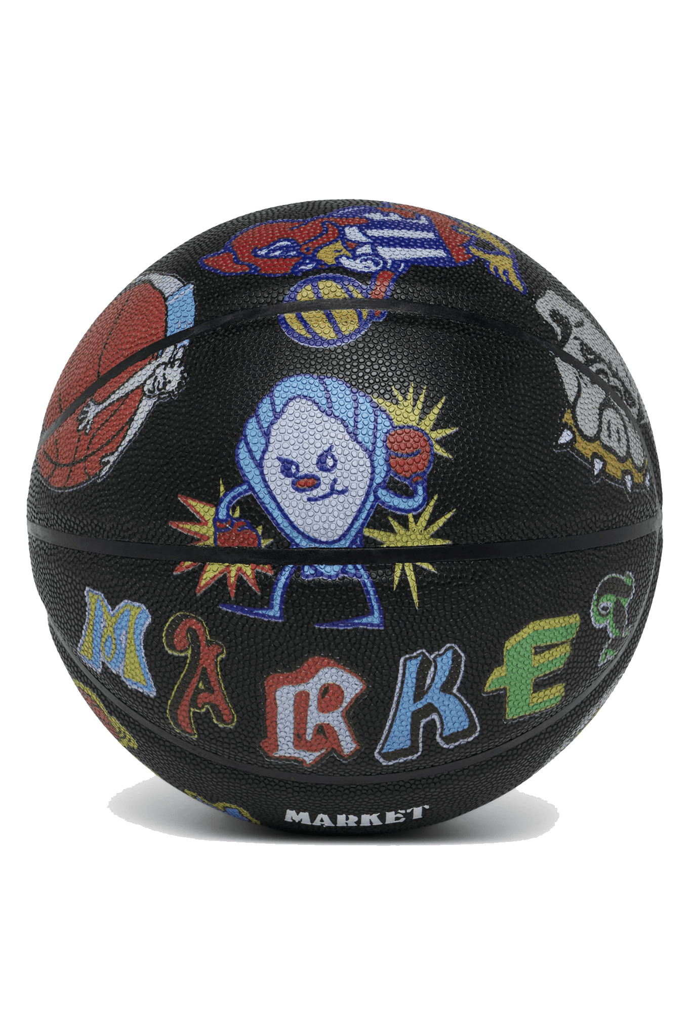 MA®KET VARSITY OVERLOAD BASKETBALL - BLACK – Pretty Rad Store