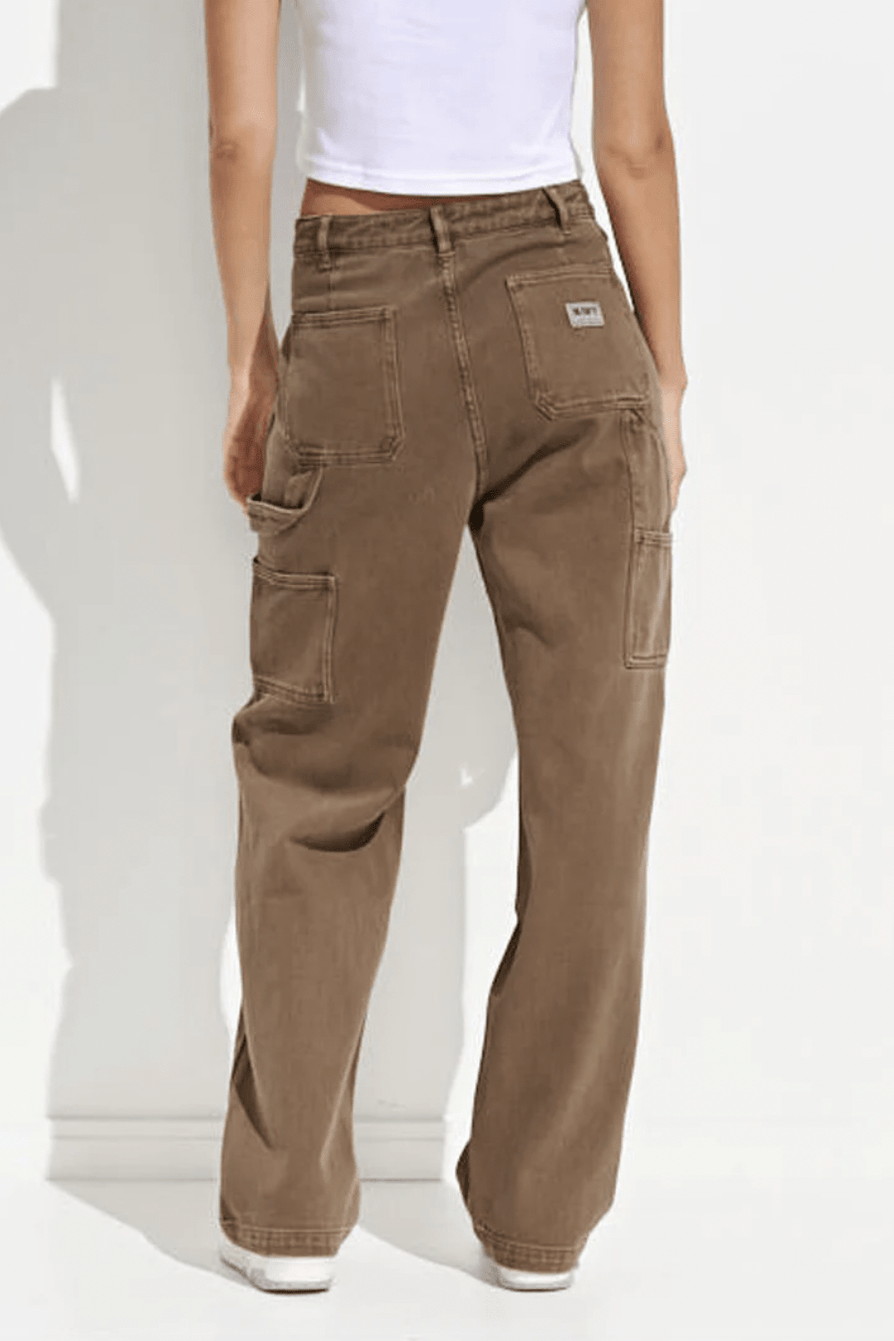MISFIT HEAVENLY PEOPLE PANT - CHOCOLATE – Pretty Rad Store