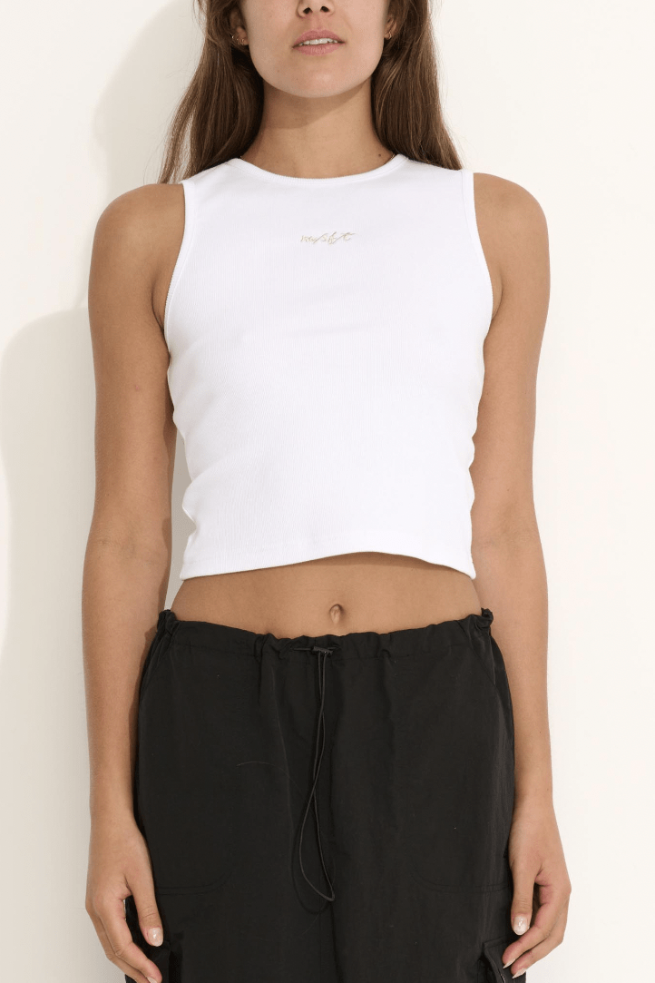 MISFIT MULTICULT CUTAWAY TANK - WHITE – Pretty Rad Store