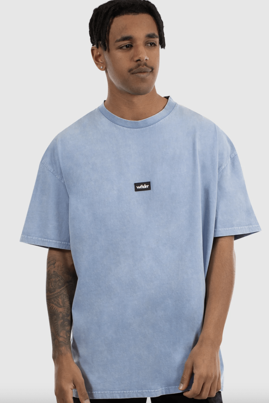 WNDRR HOXTON VINTAGE FIT TEE - WASHED BLUE – Pretty Rad Store