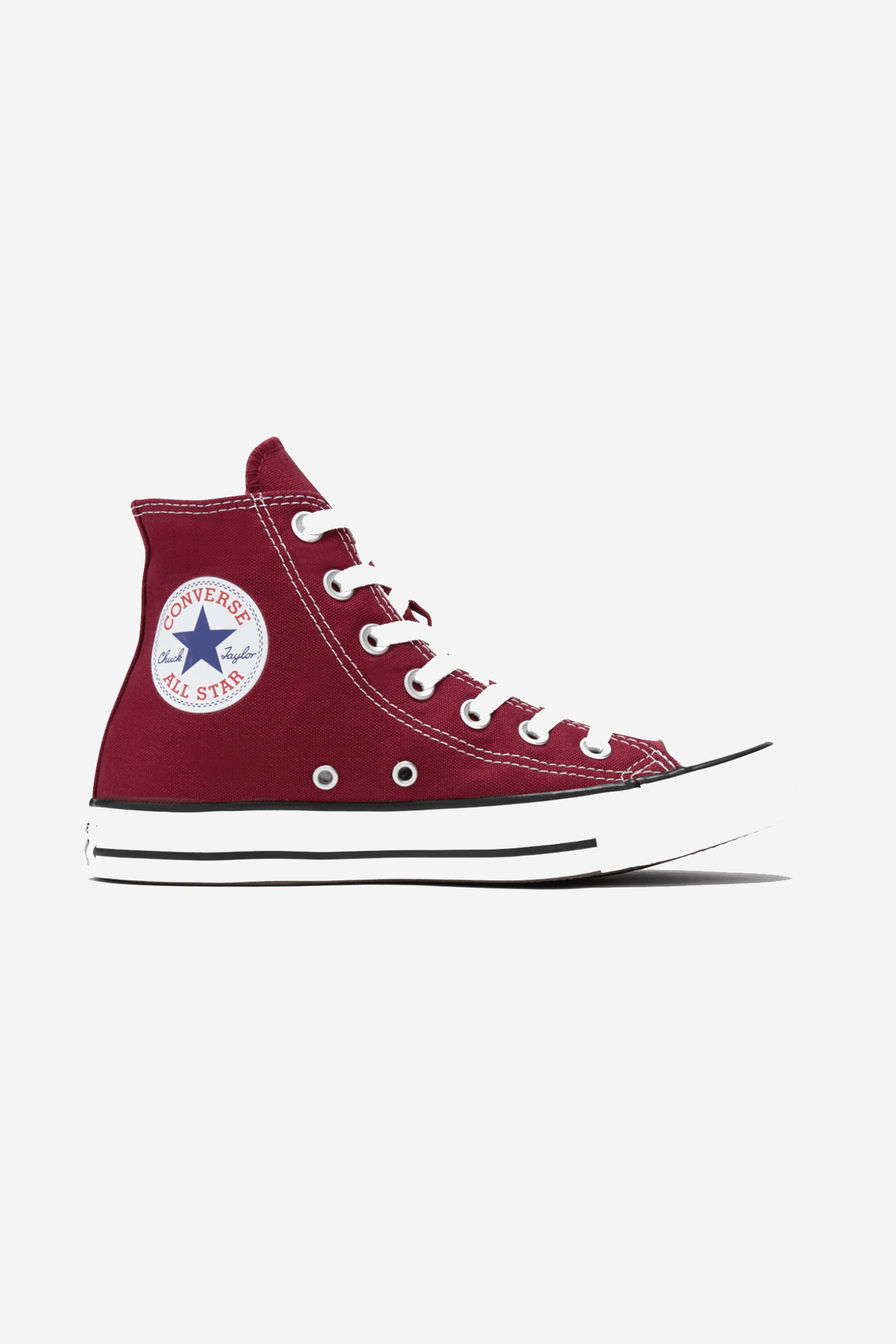CONVERSE CHUCK TAYLOR ALL STAR CLASSIC CANVAS HIGH TOP - MAROON ...