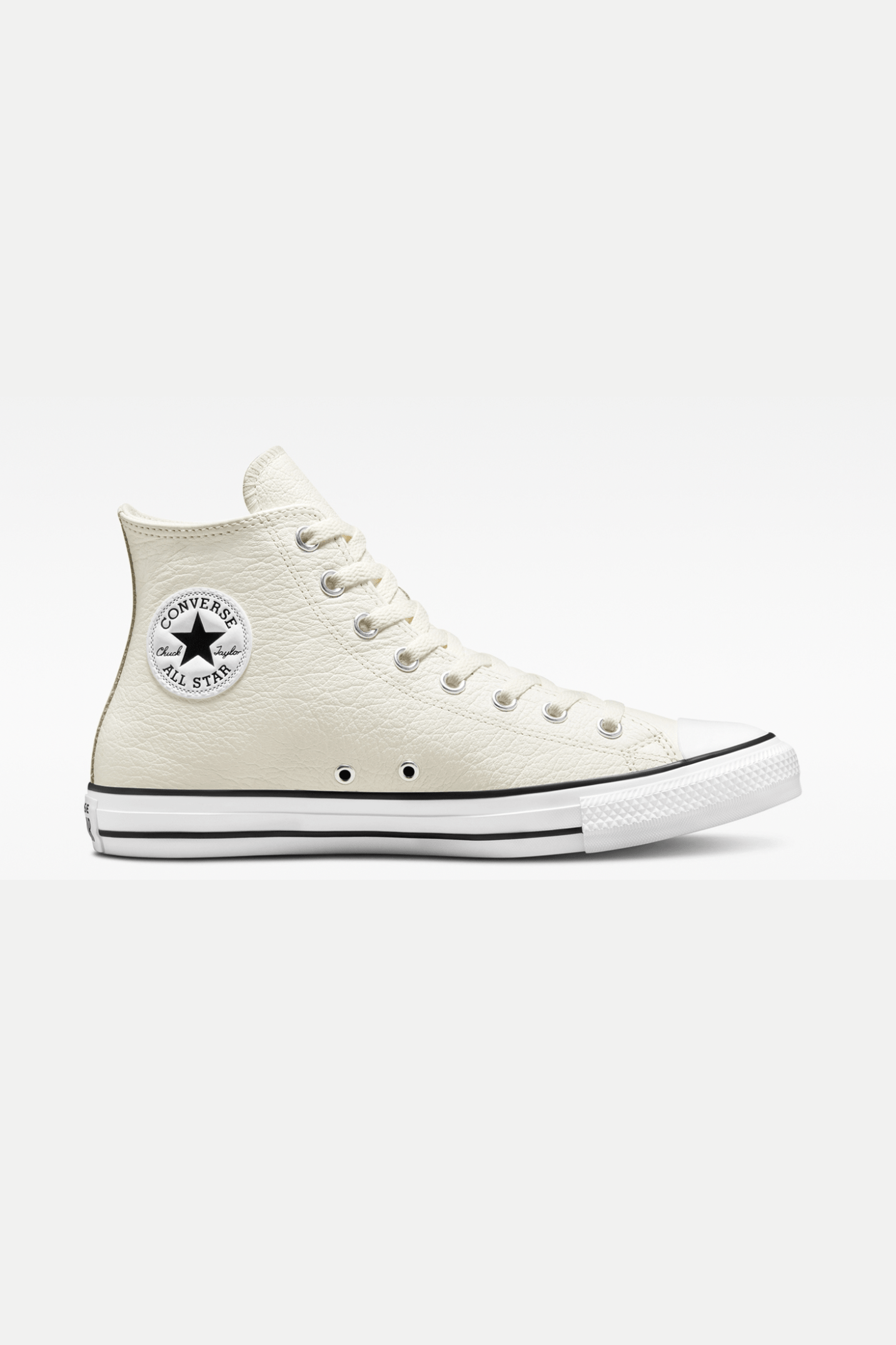 CONVERSE CHUCK TAYLOR ALL STAR CLASSIC CANVAS HIGH TOP - TUMBLED LEATH ...