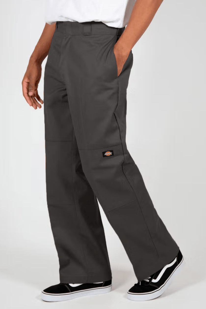 DICKIES 85-283 LOOSE FIT DOUBLE KNEE PANT - CHARCOAL – Pretty Rad Store