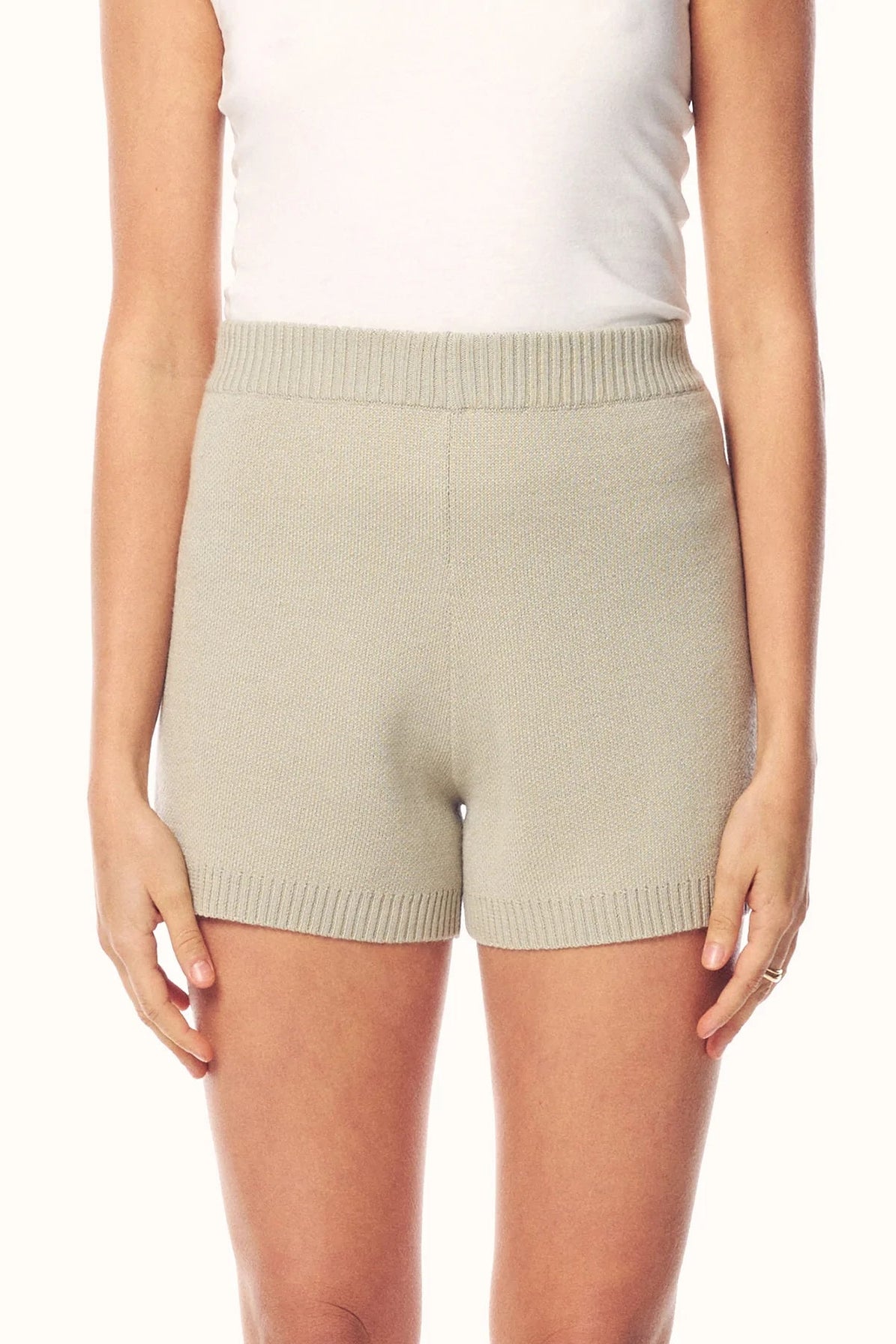 MISFIT DE MUUD KNITTED SHORT - SAND – Pretty Rad Store
