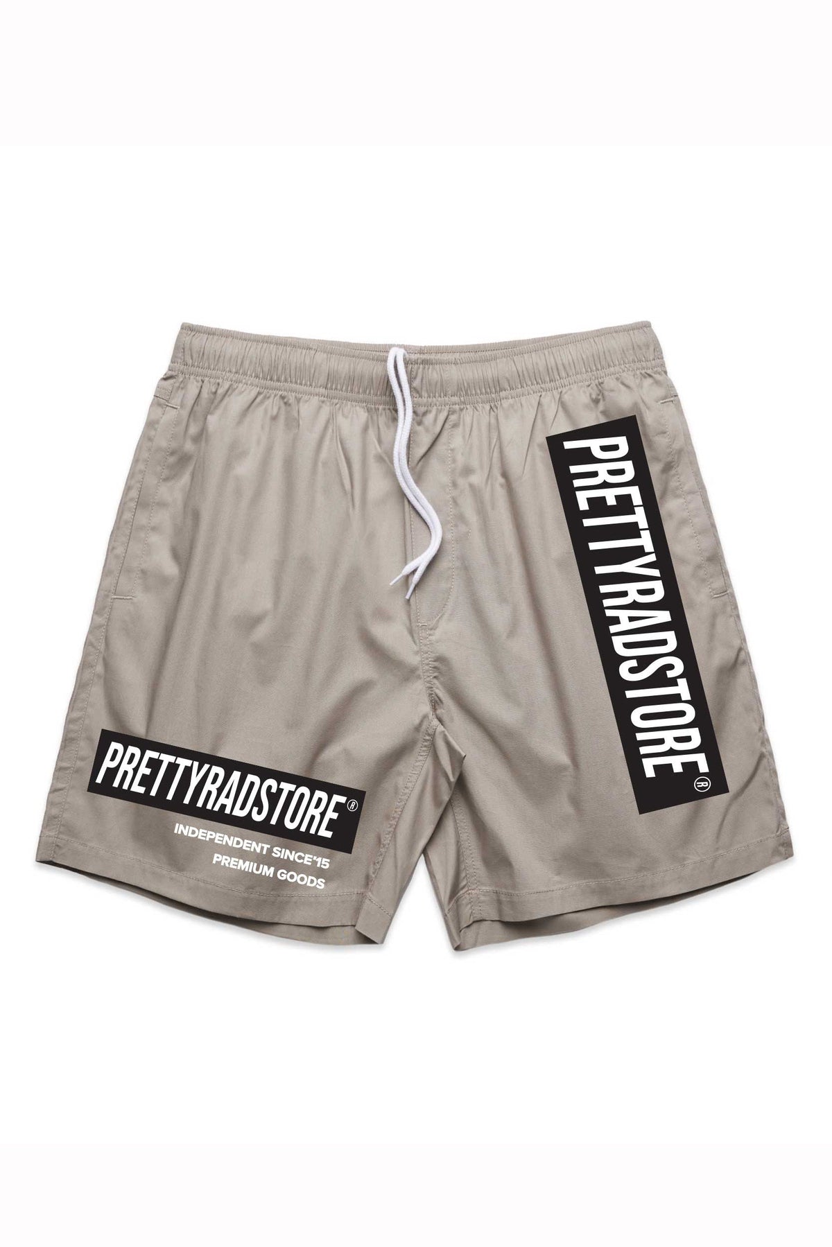 PRS TEAM 3 BOARD SHORT - MUSHROOM – Pretty Rad Store
