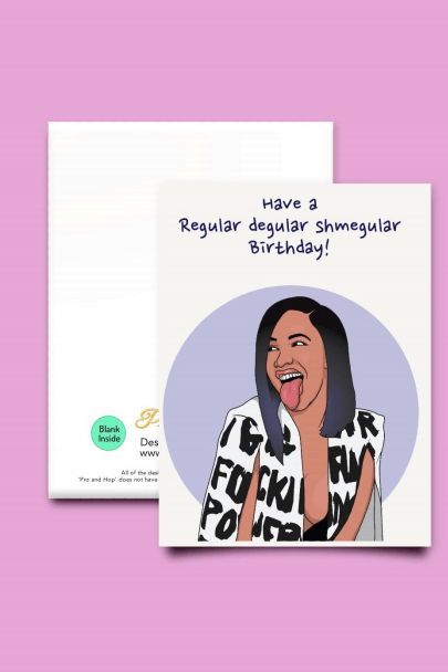 P&H 'SHMEGULAR' GREETING CARD – Pretty Rad Store
