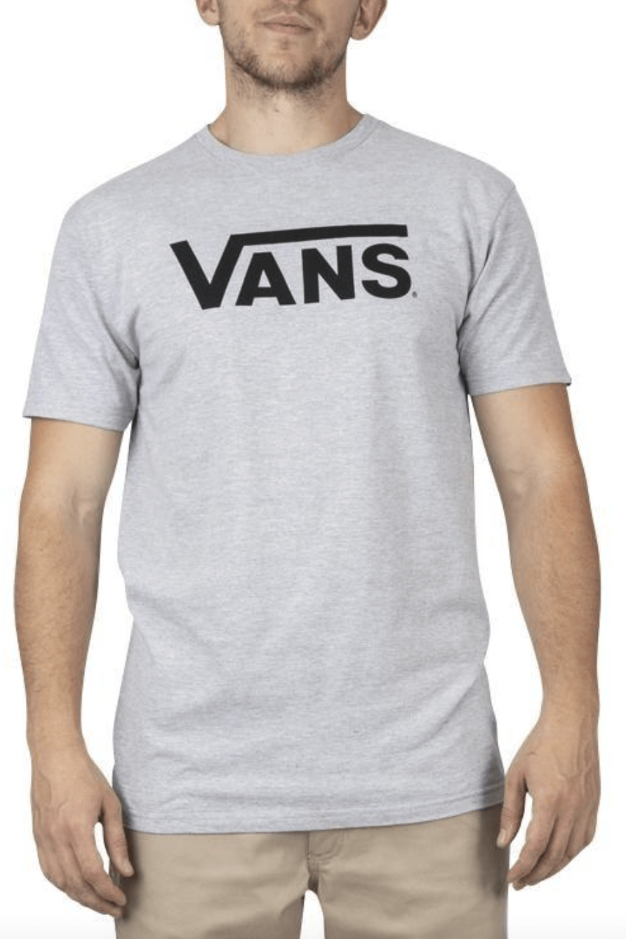 VANS CLASSIC TEE - GREY – Pretty Rad Store